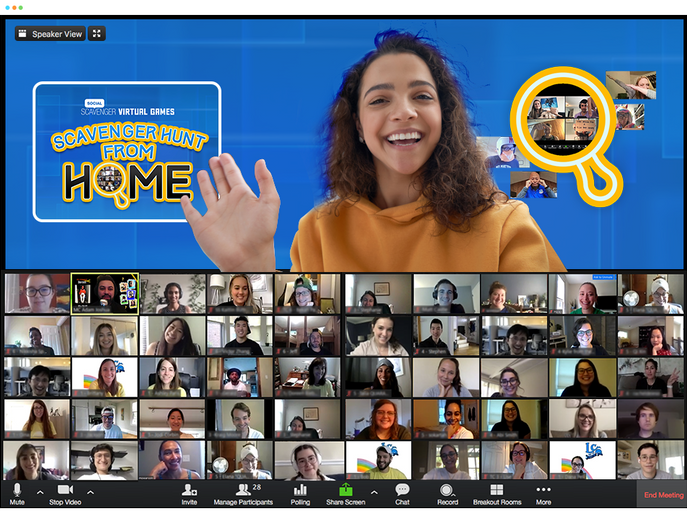 Scavenger Hunt From Home – Unbounce Version – Social Scavenger